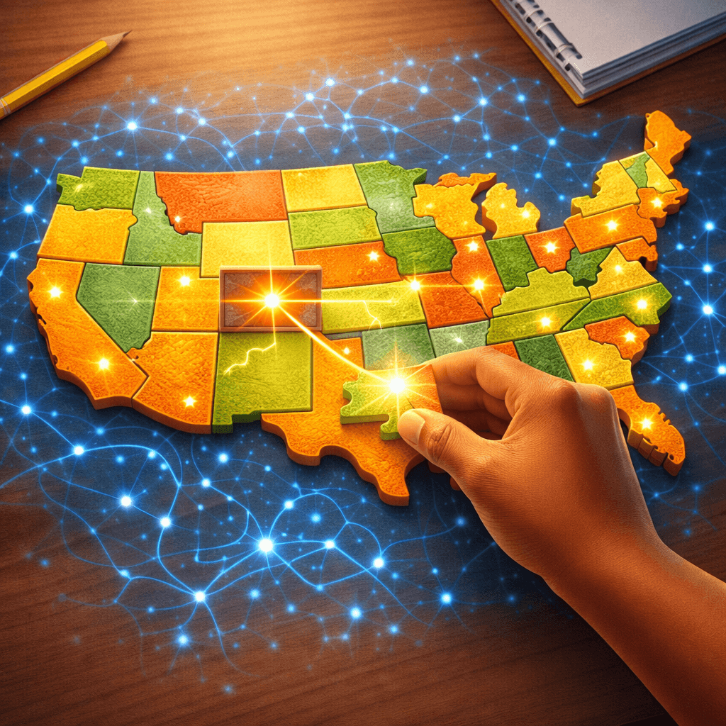 Map States And Capitals Quiz: 8 Ways To Master Geography