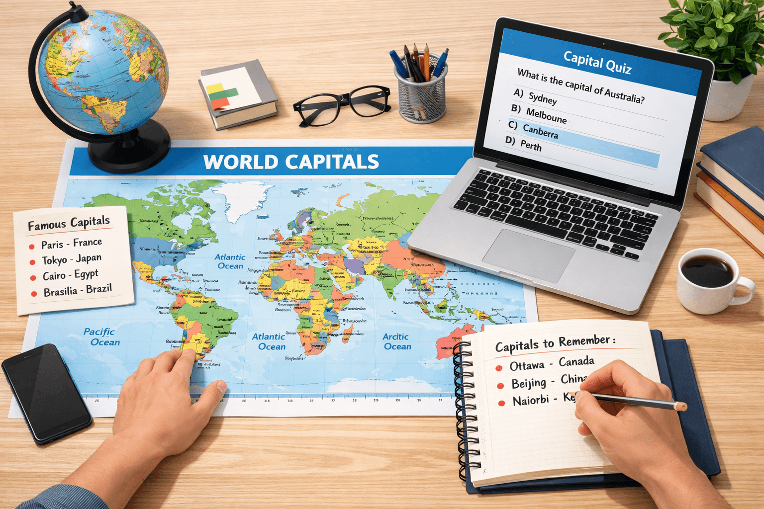 How To Learn World Capitals Fast: 10 Effective Methods
