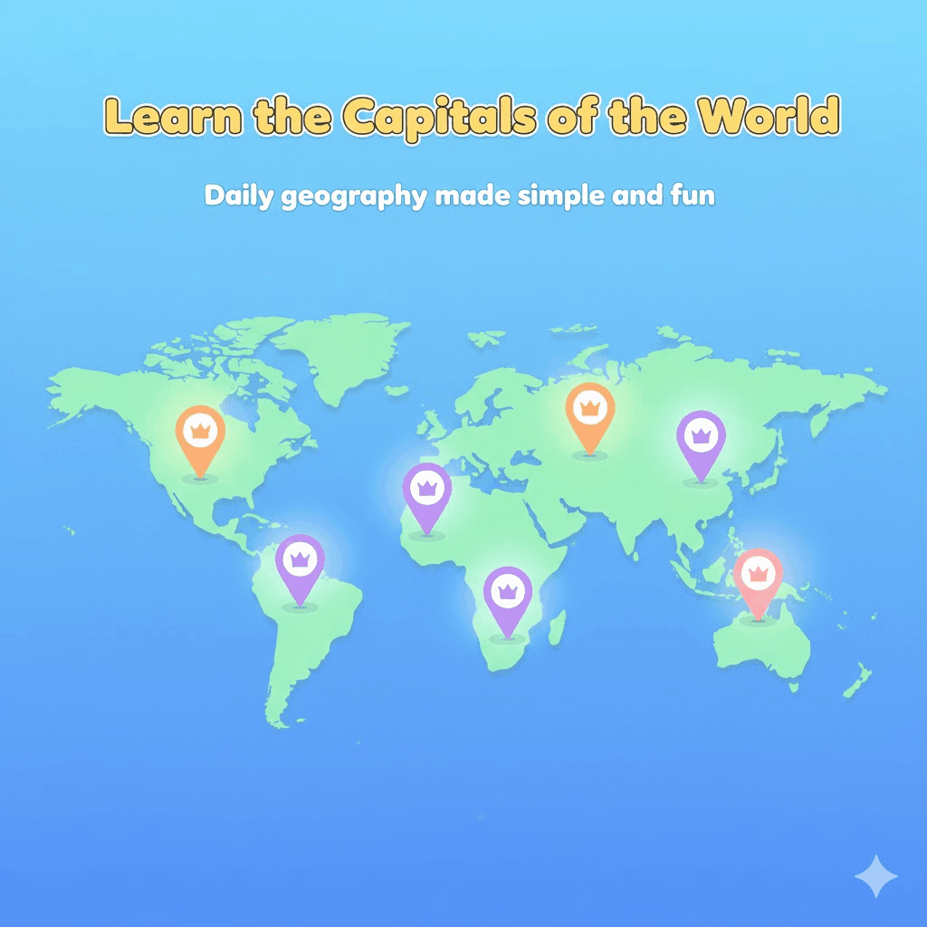 Quiz For Capital Cities Of The World: Master Capitals